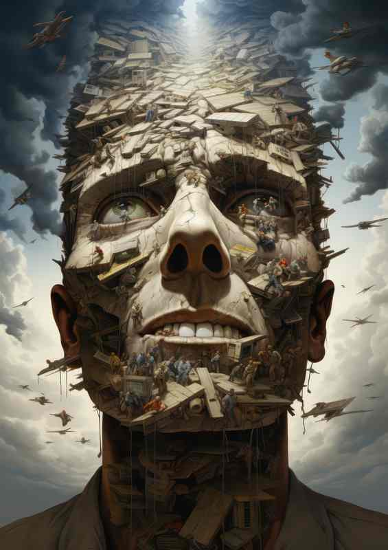 Shop Stunning Abstract Art Metal Posters | Wall Art Galore