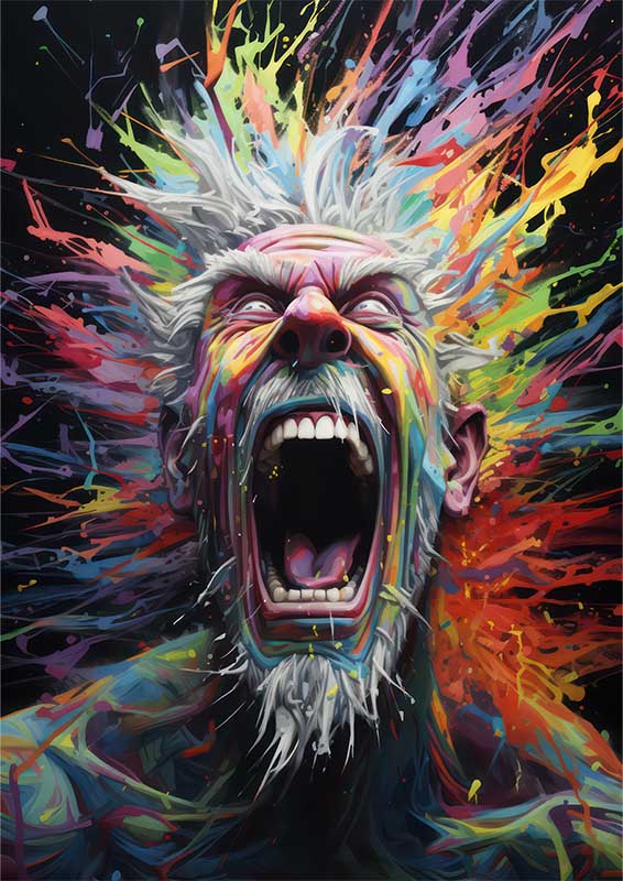 Shop Stunning Abstract Art Metal Posters | Wall Art Galore