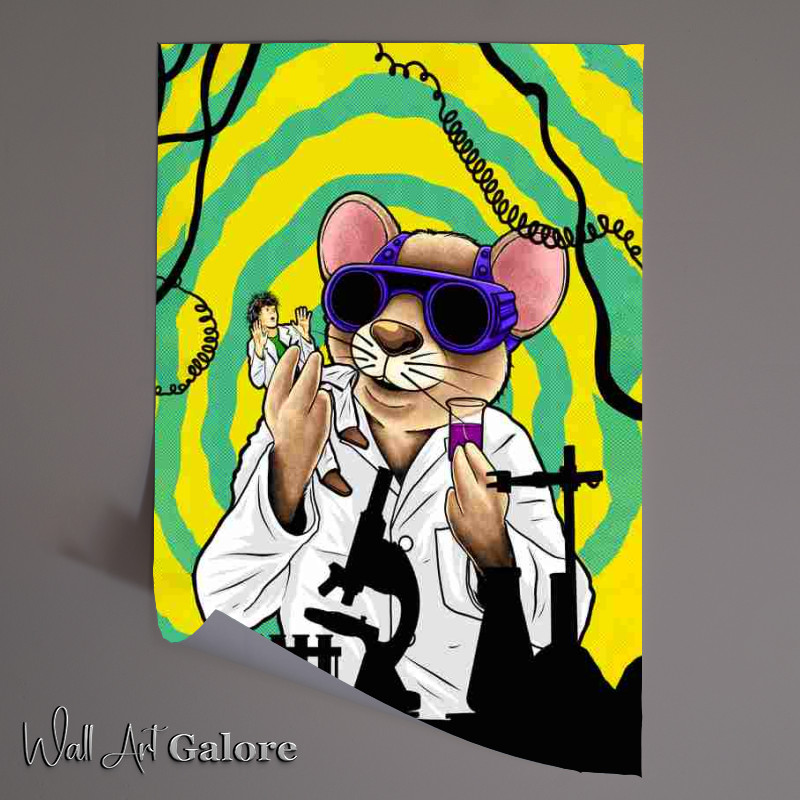 Shop Now: Human Lab Rat Wall Art Galore