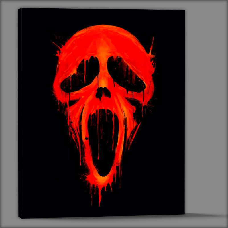 Buy Now: Spine-Chilling Bloody Scream Poster - Wall Art Galore